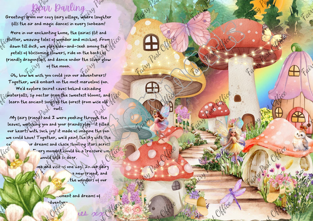 12 Month Subscription – Fairy Post Office