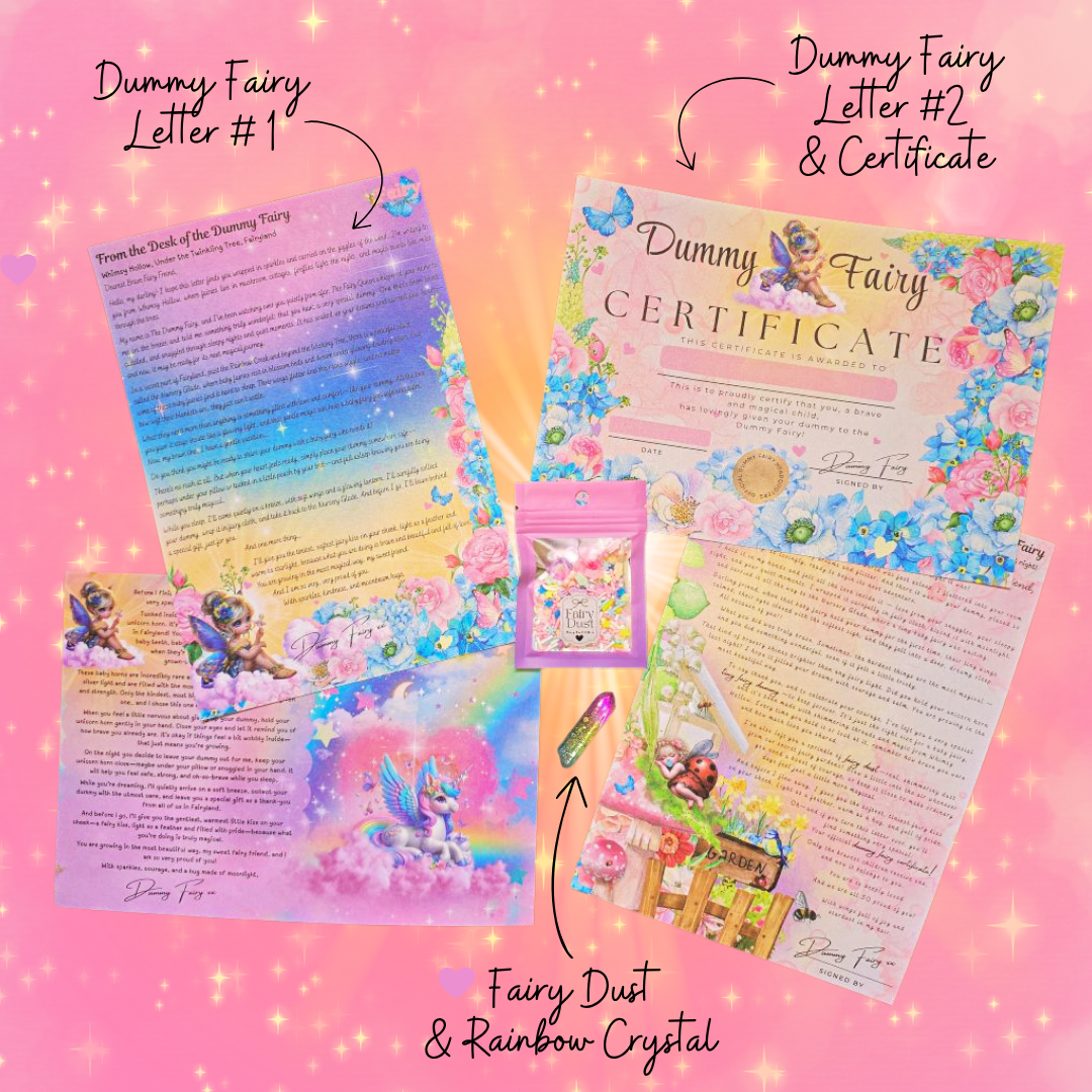 Dummy Fairy Letter Set – Magical 2-Part Letter from the Fairy Post Off ...