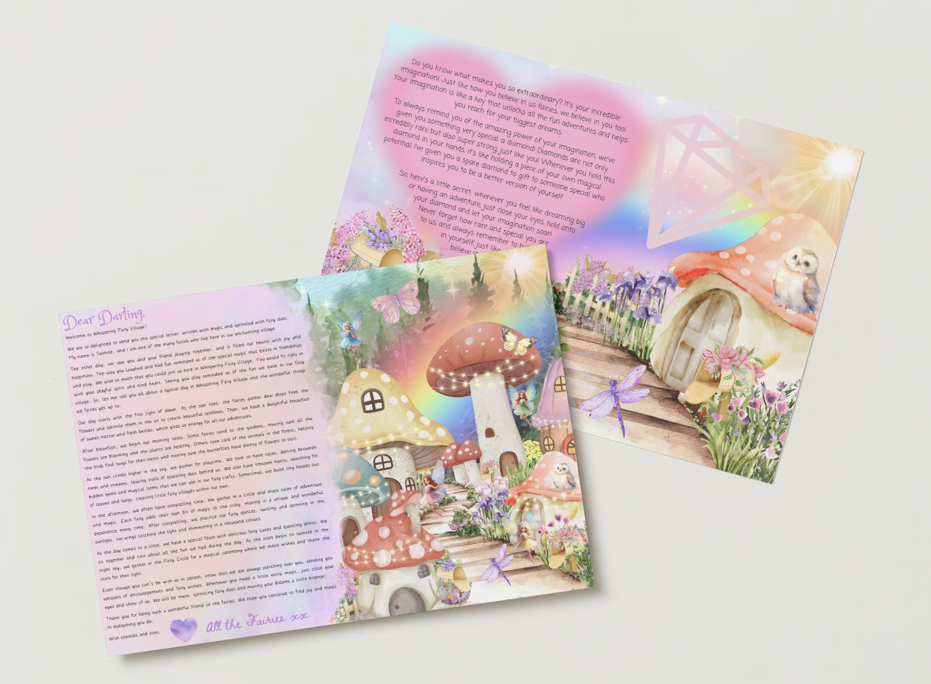 Imagination Fairy Letter – Fairy Post Office