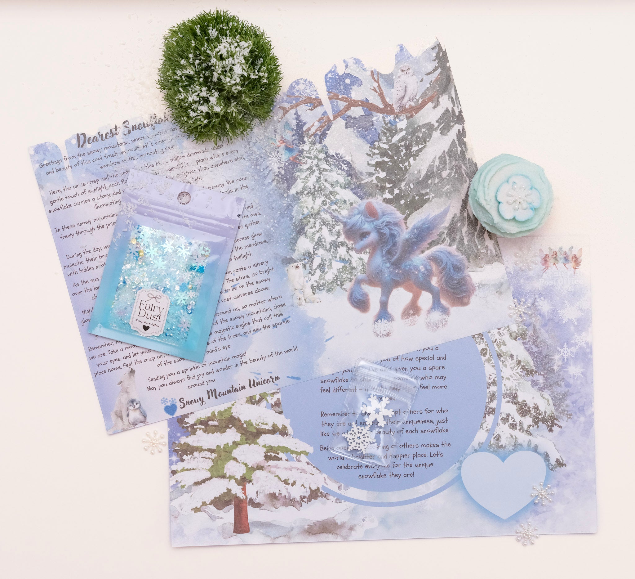 Being Unique Unicorn Letter – Fairy Post Office