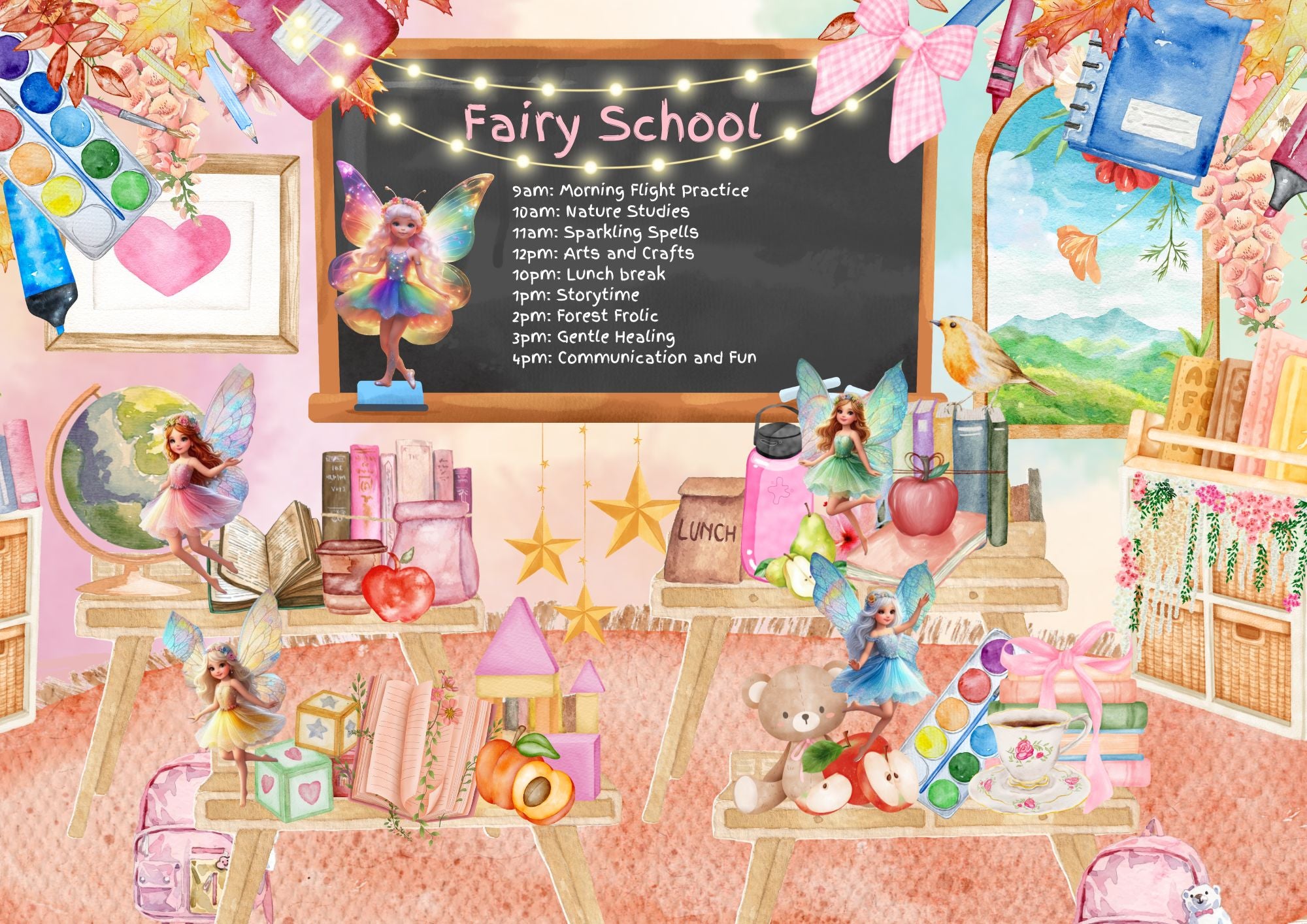 12 Month Subscription – Fairy Post Office