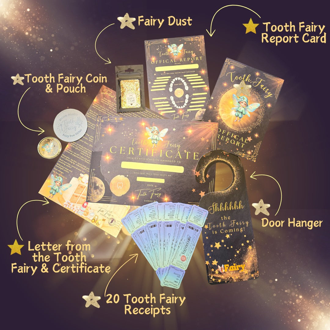 Tooth Fairy Treasure Kit - Girl & Boy Version – Fairy Post Office