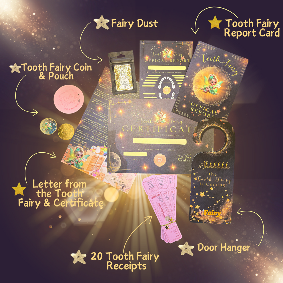 Tooth Fairy Treasure Kit - Girl & Boy Version – Fairy Post Office